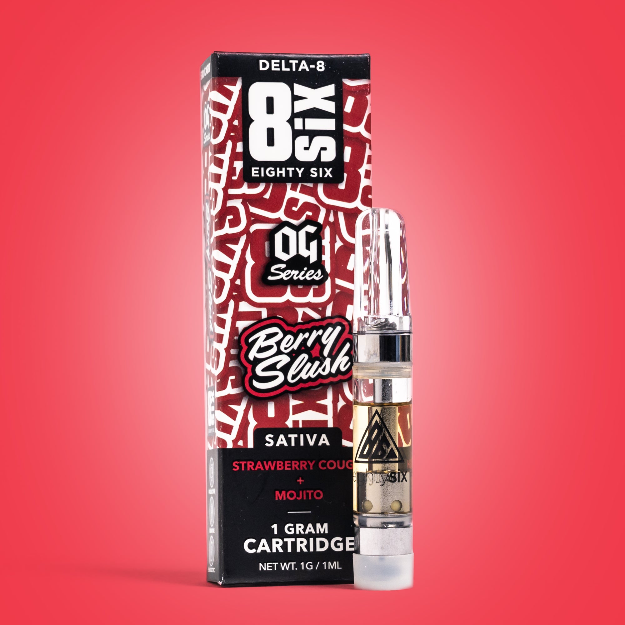 Best Delta 8 Carts | Eighty Six OG Series D8 Vape Cartridge