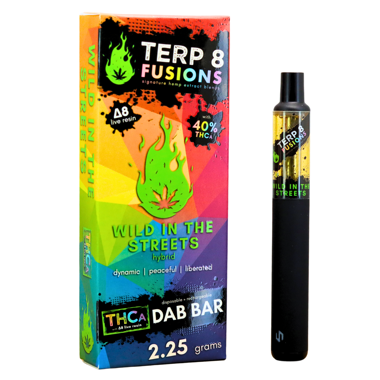 Terp 8 | Live Resin Delta 8 + THC-A Disposable Vape Pen - 2.25g